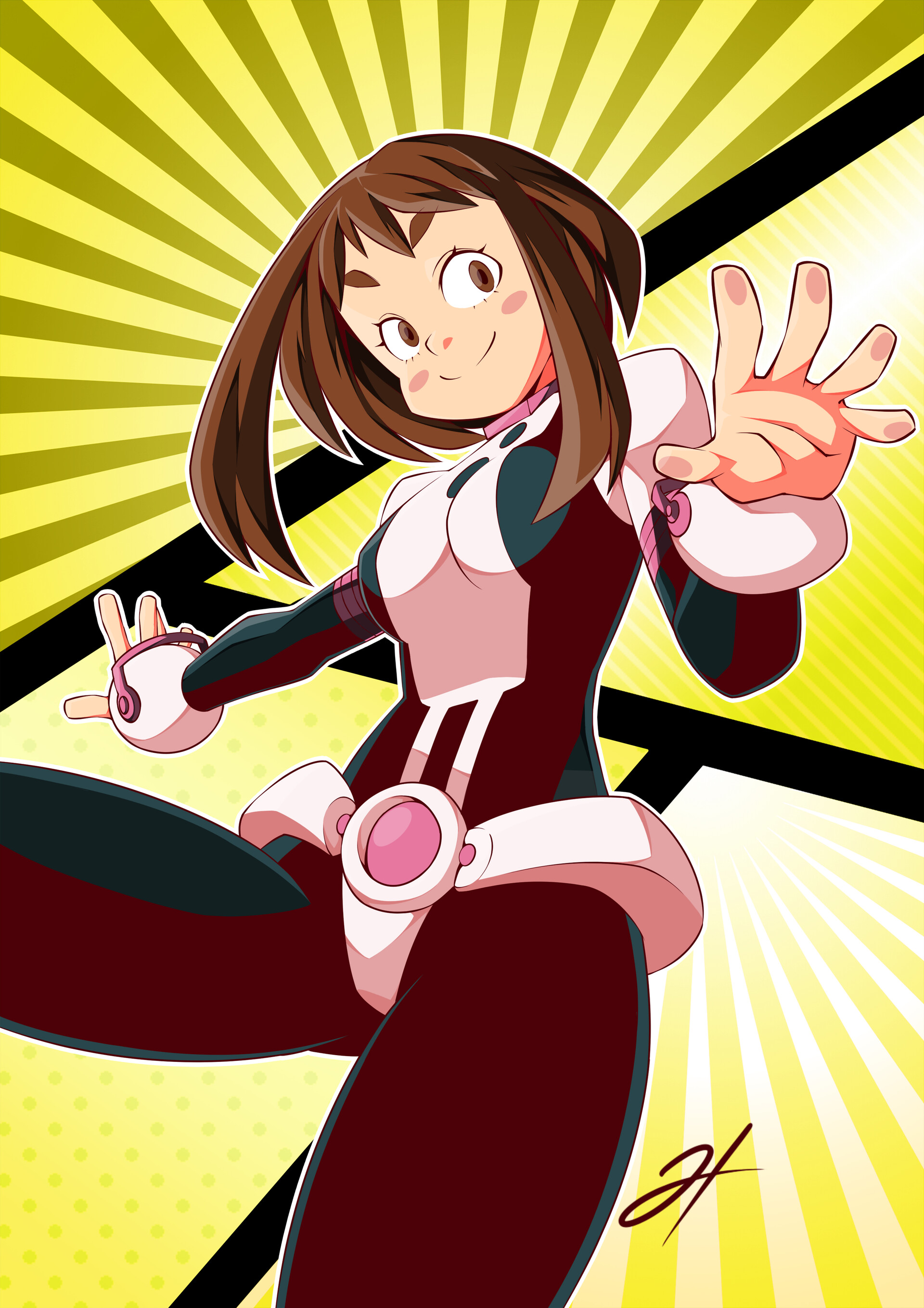 ArtStation - Ochaco Uraraka