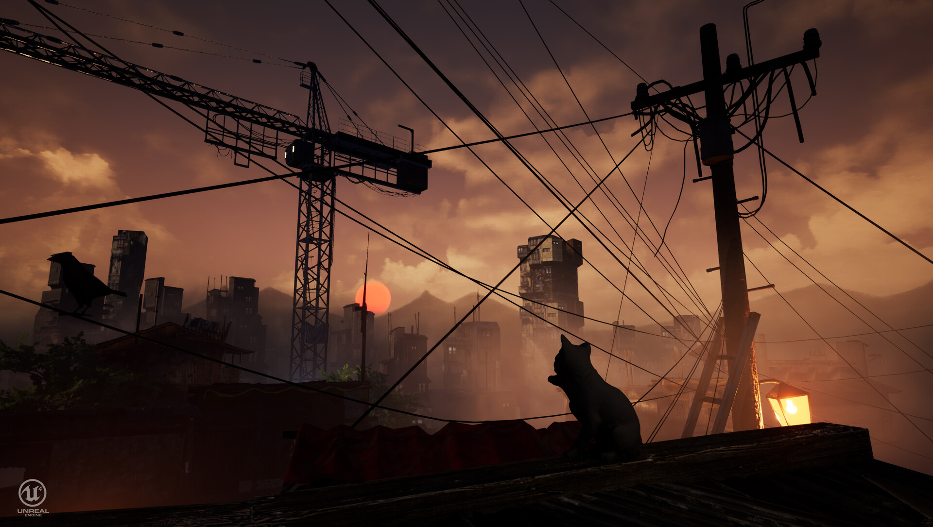 ArtStation - Slum Sunset