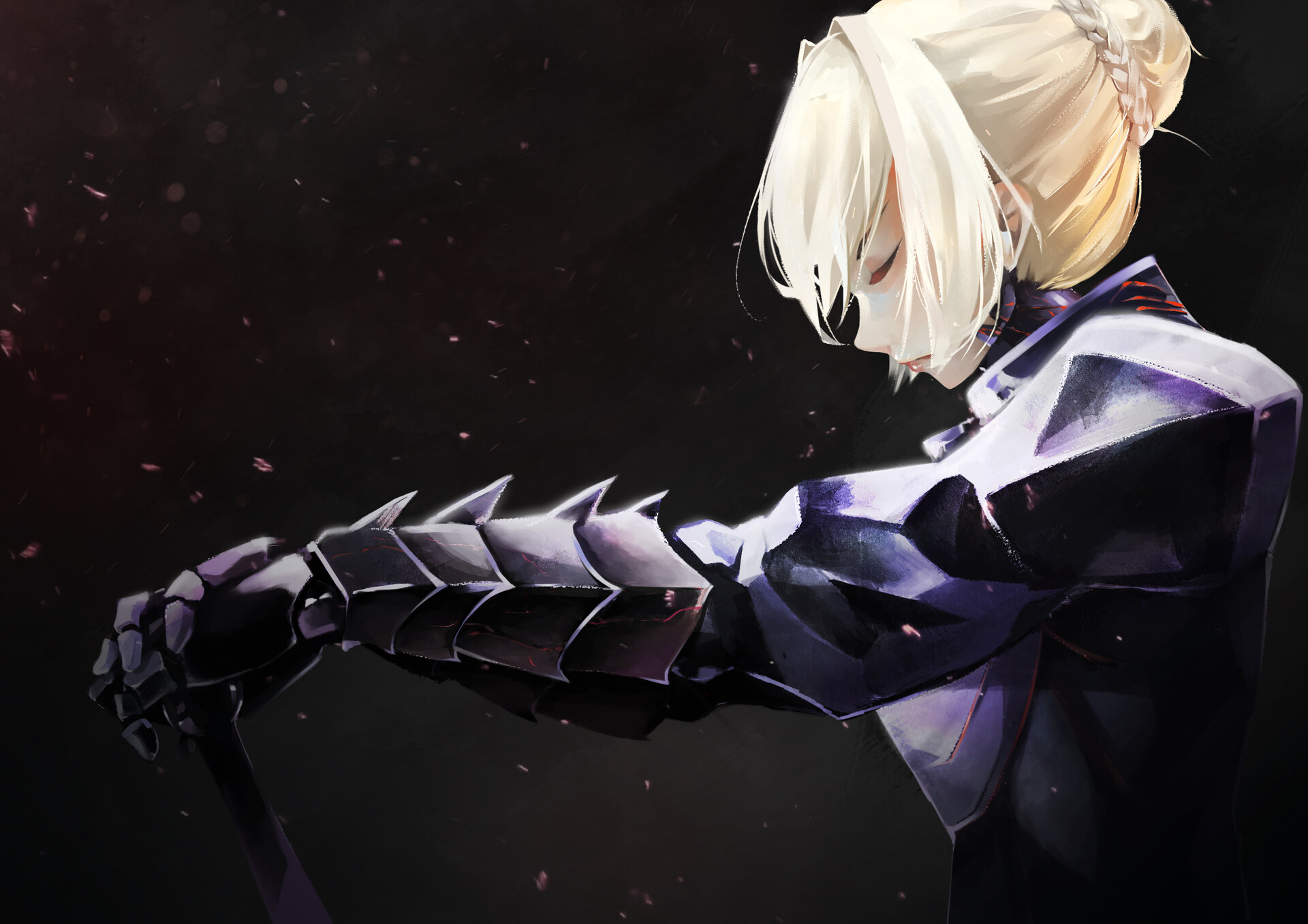 ArtStation - Saber (Fate/stay night)