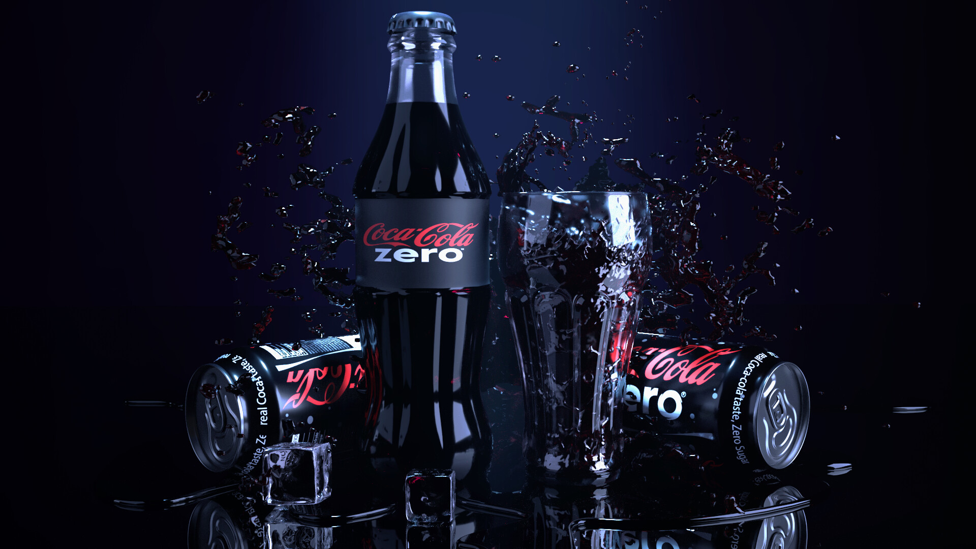 Coca Cola Zero Wallpaper