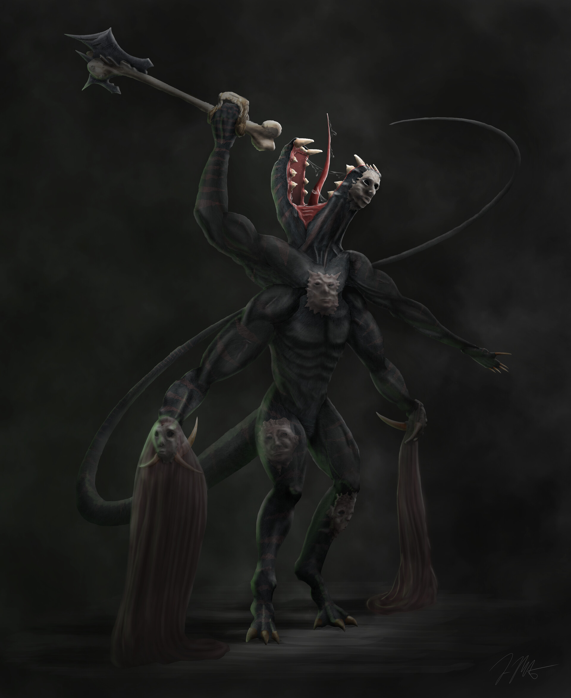 ArtStation - the angel of Hypocrisy