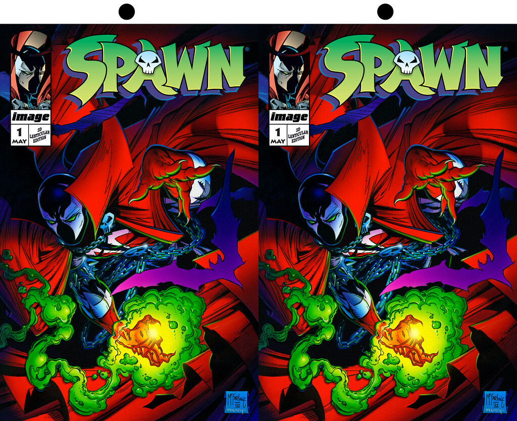 ArtStation - Lenticular Comic Book Cover