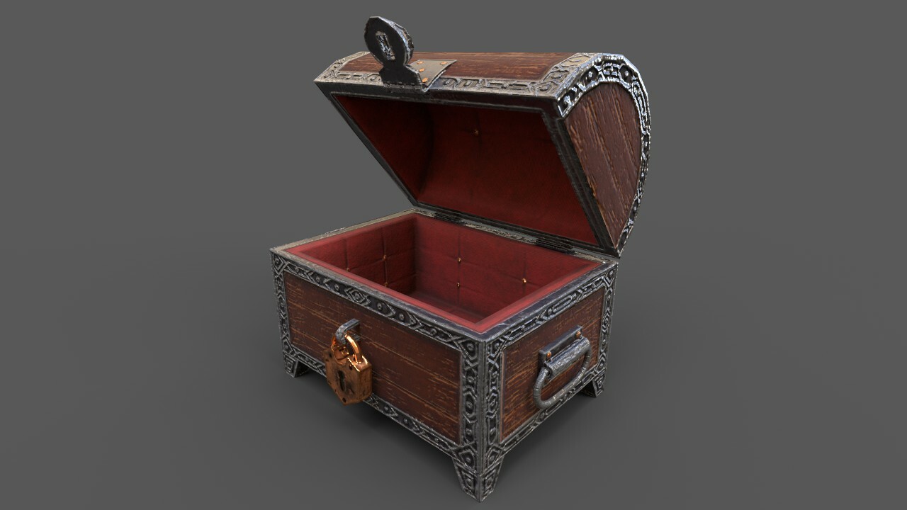 ArtStation - Chest Textureing
