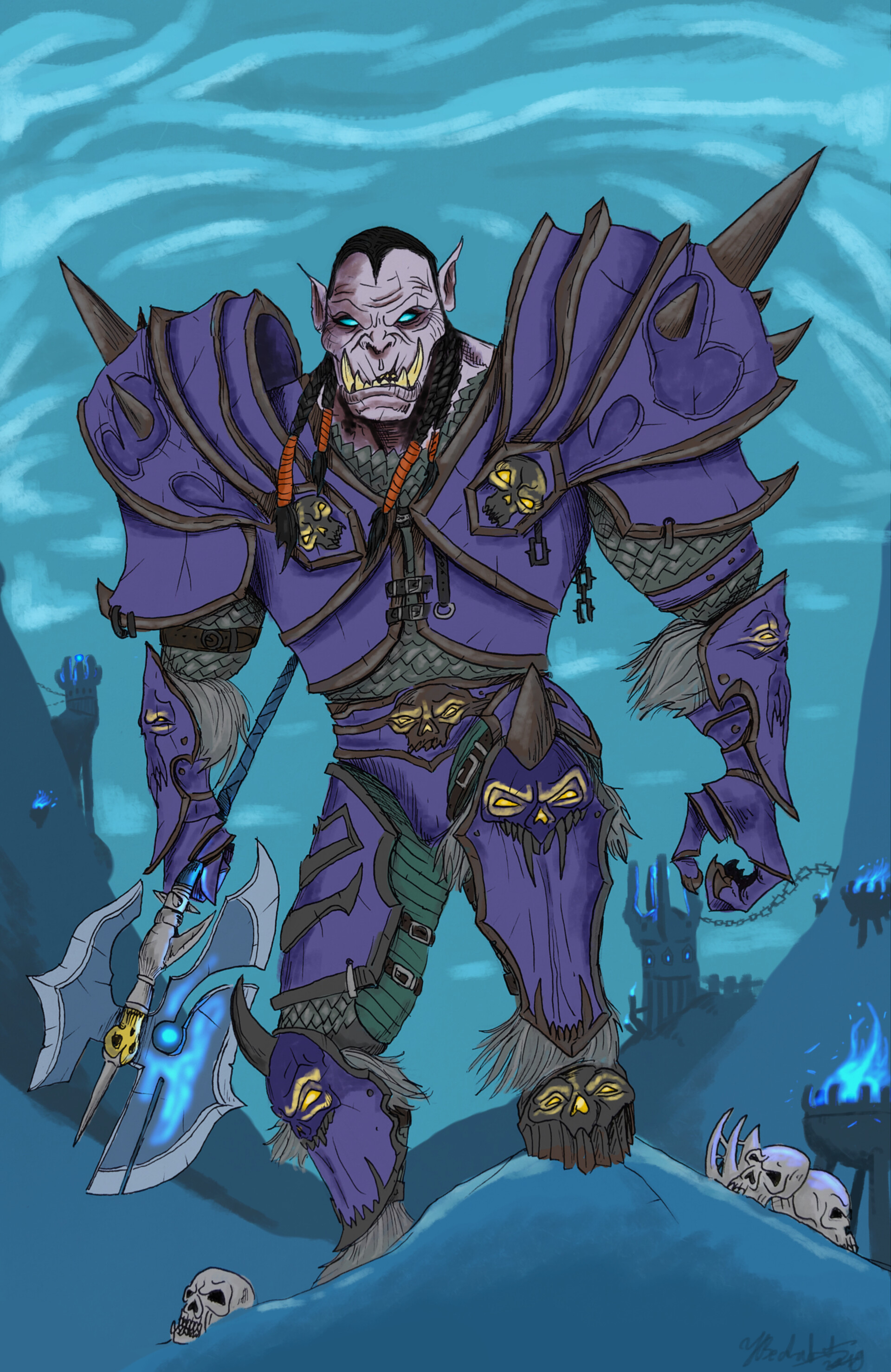 ArtStation - Deathbringer Saurfang