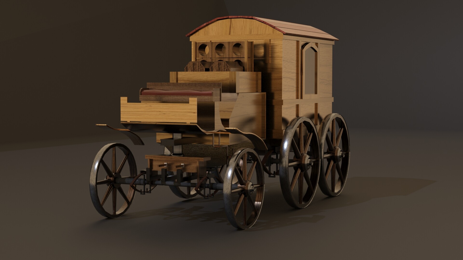 ArtStation - horse cart