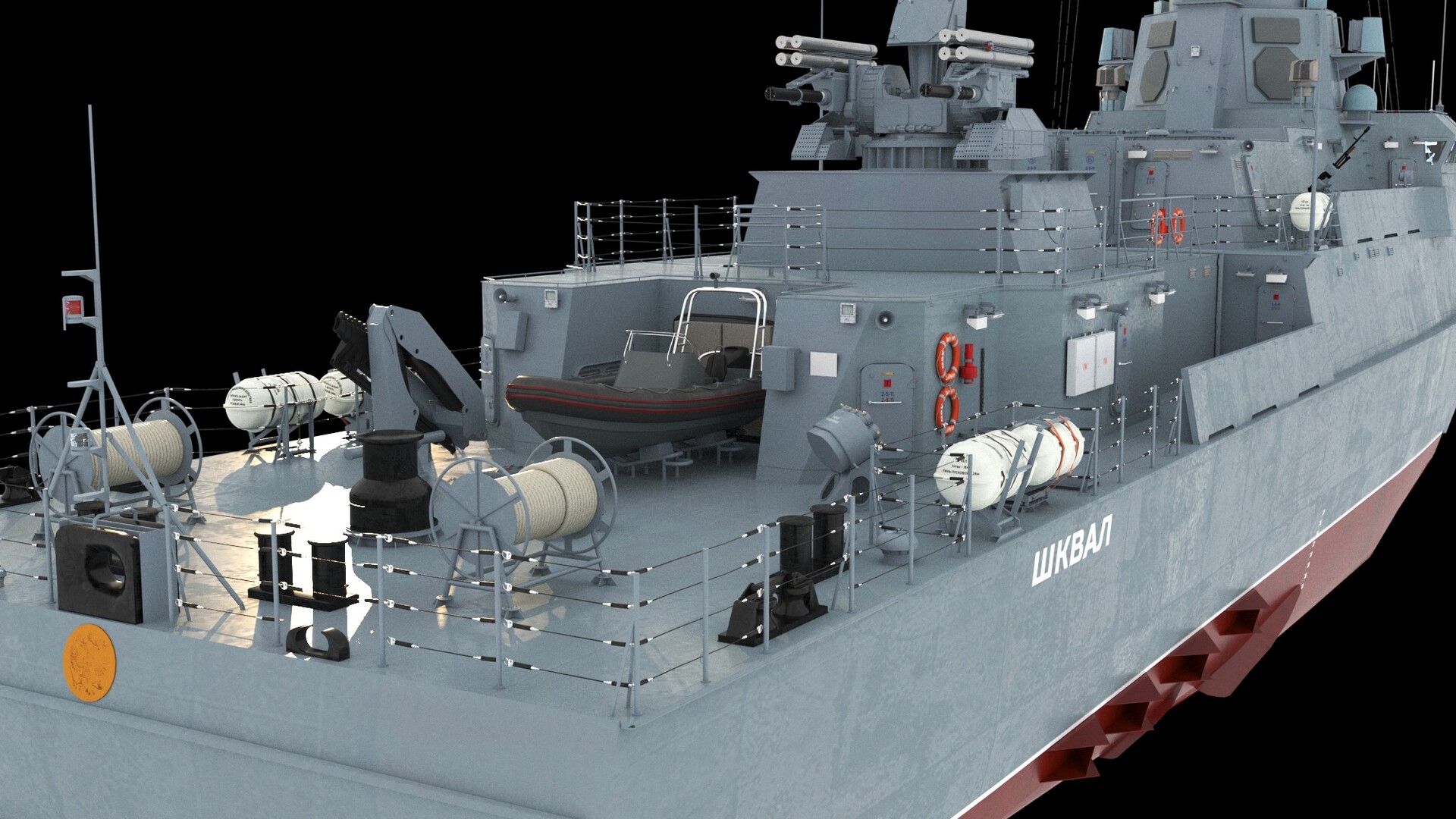 Tim Samedov - Karakurt-class 22800 3D model