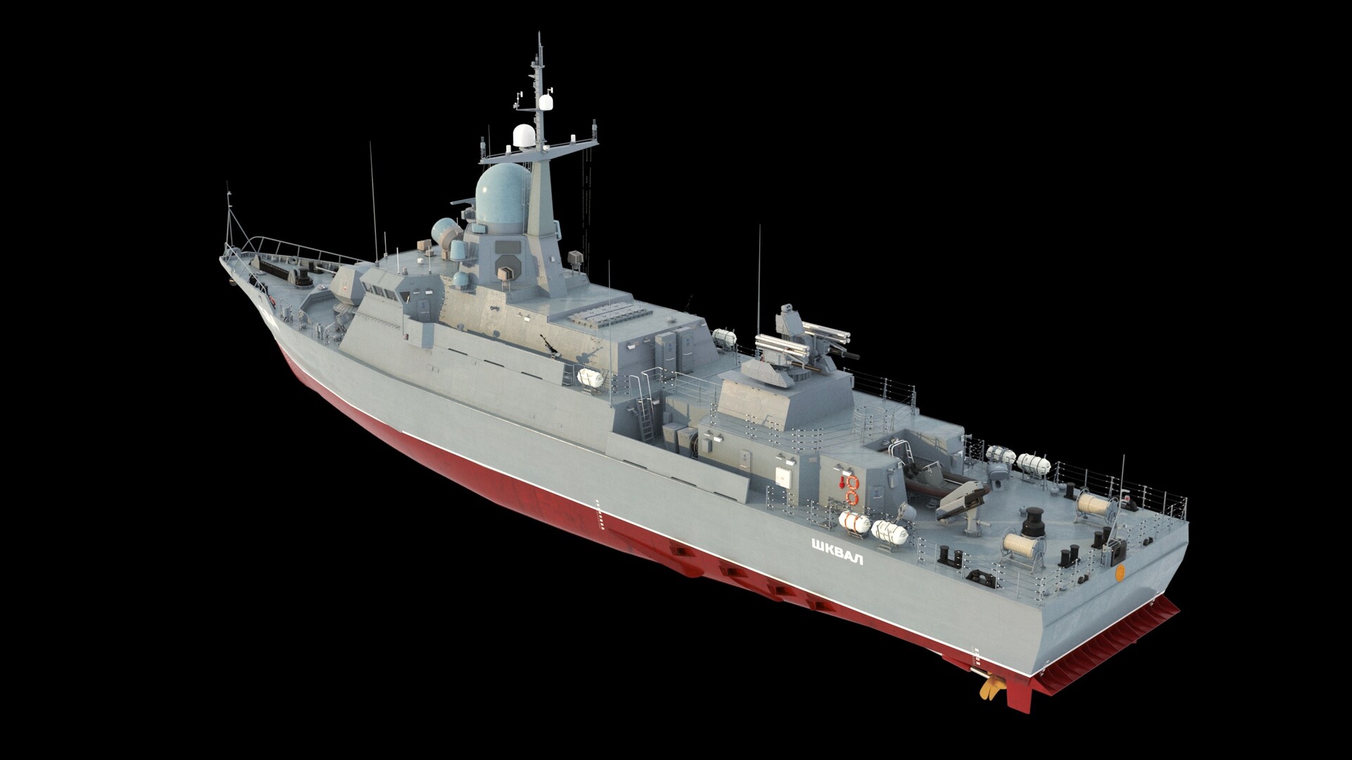 Tim Samedov - Karakurt-class 22800 3D model