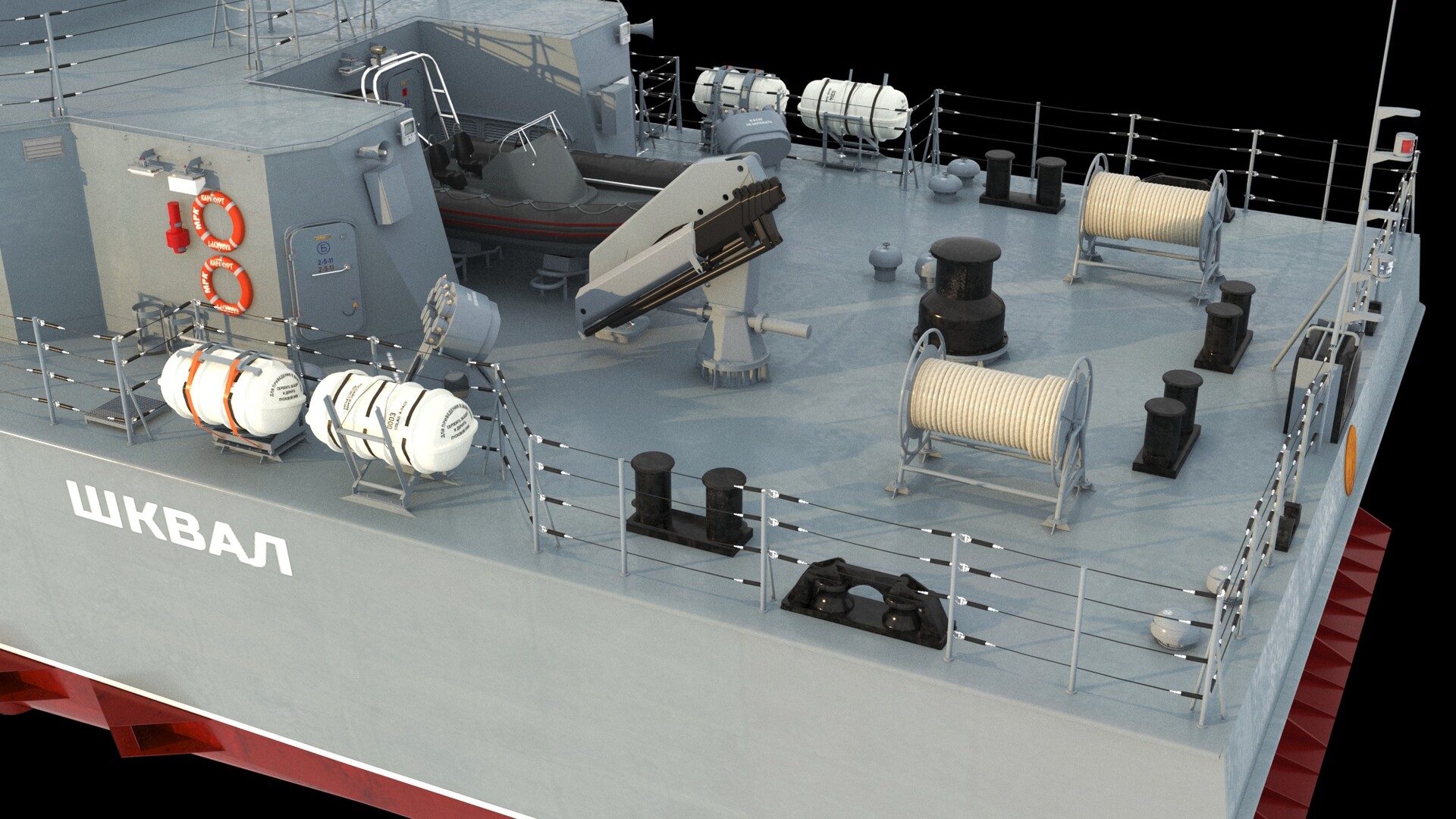 Tim Samedov - Karakurt-class 22800 3D model