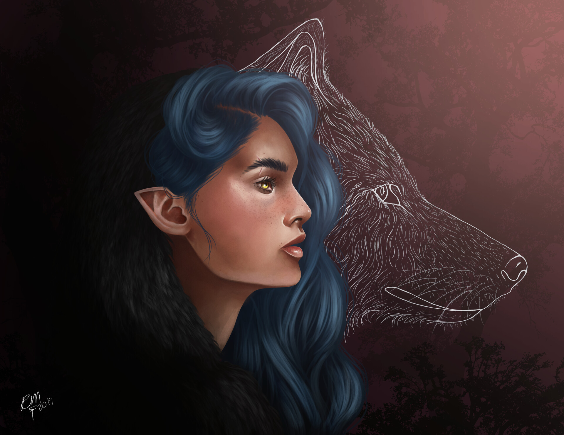 ArtStation - Wolf Child