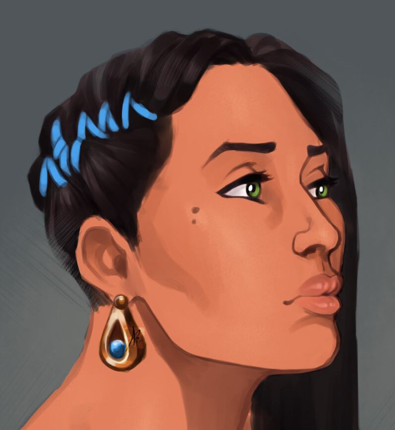 Anastasia Babekou - Citlali, the Tormented One