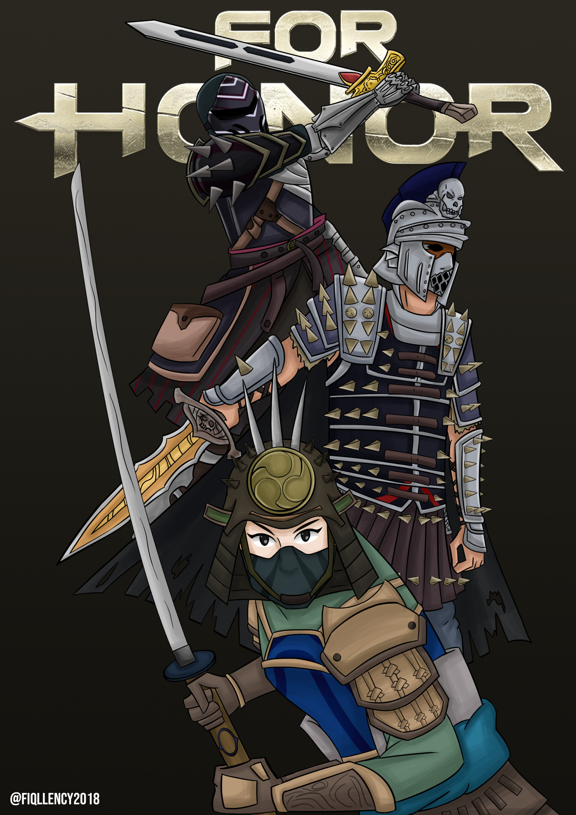 ArtStation - For Honor (Team Poster)