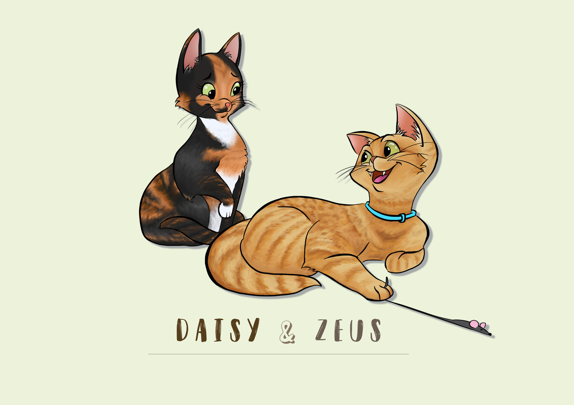 ArtStation - Daisy and Zeus