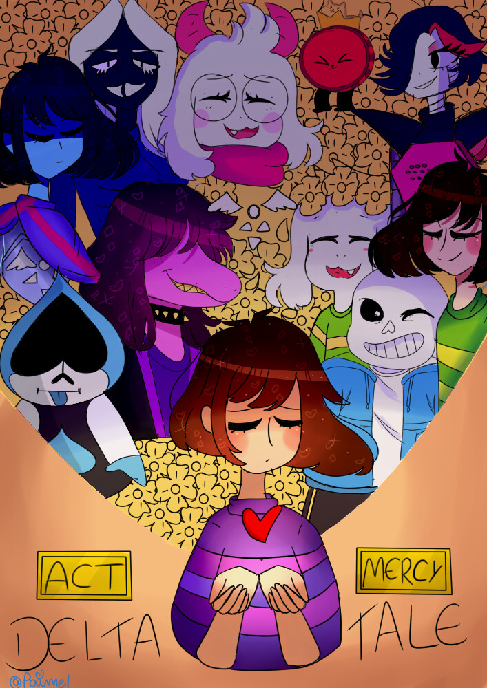 ArtStation - Fanart Undertale and Deltarune