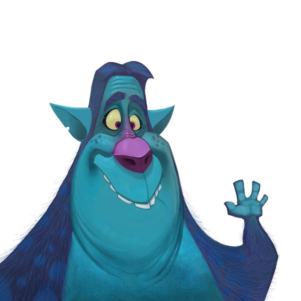 ArtStation - Friendly Monster