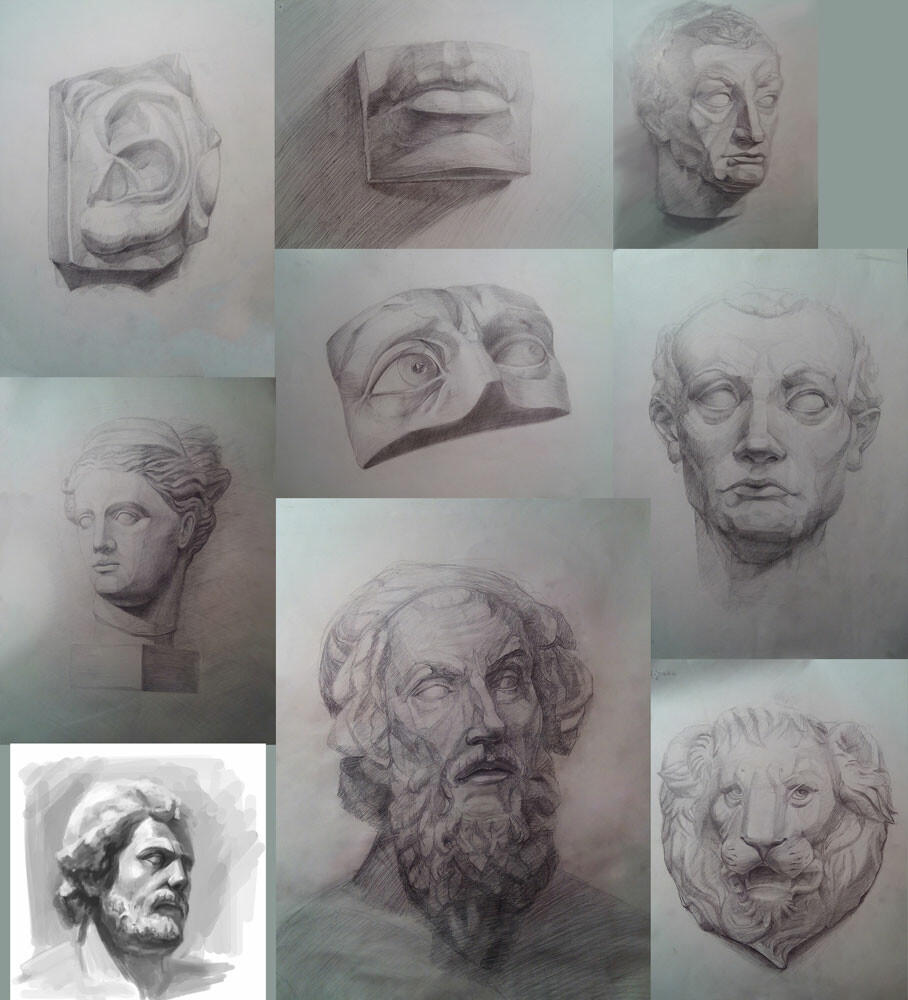 ArtStation - Academic drawing