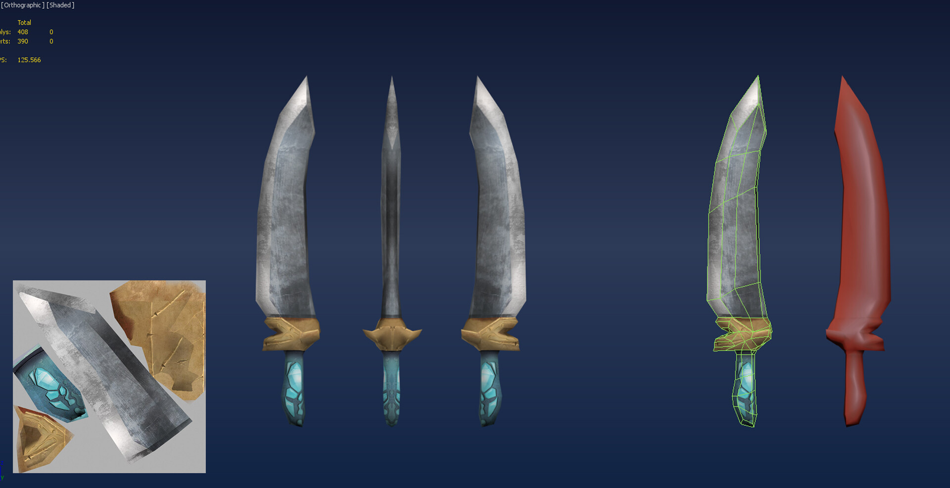 ArtStation - weapon design practice