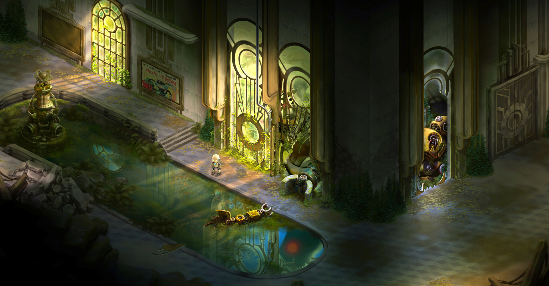 ArtStation - Retro Machina game development.