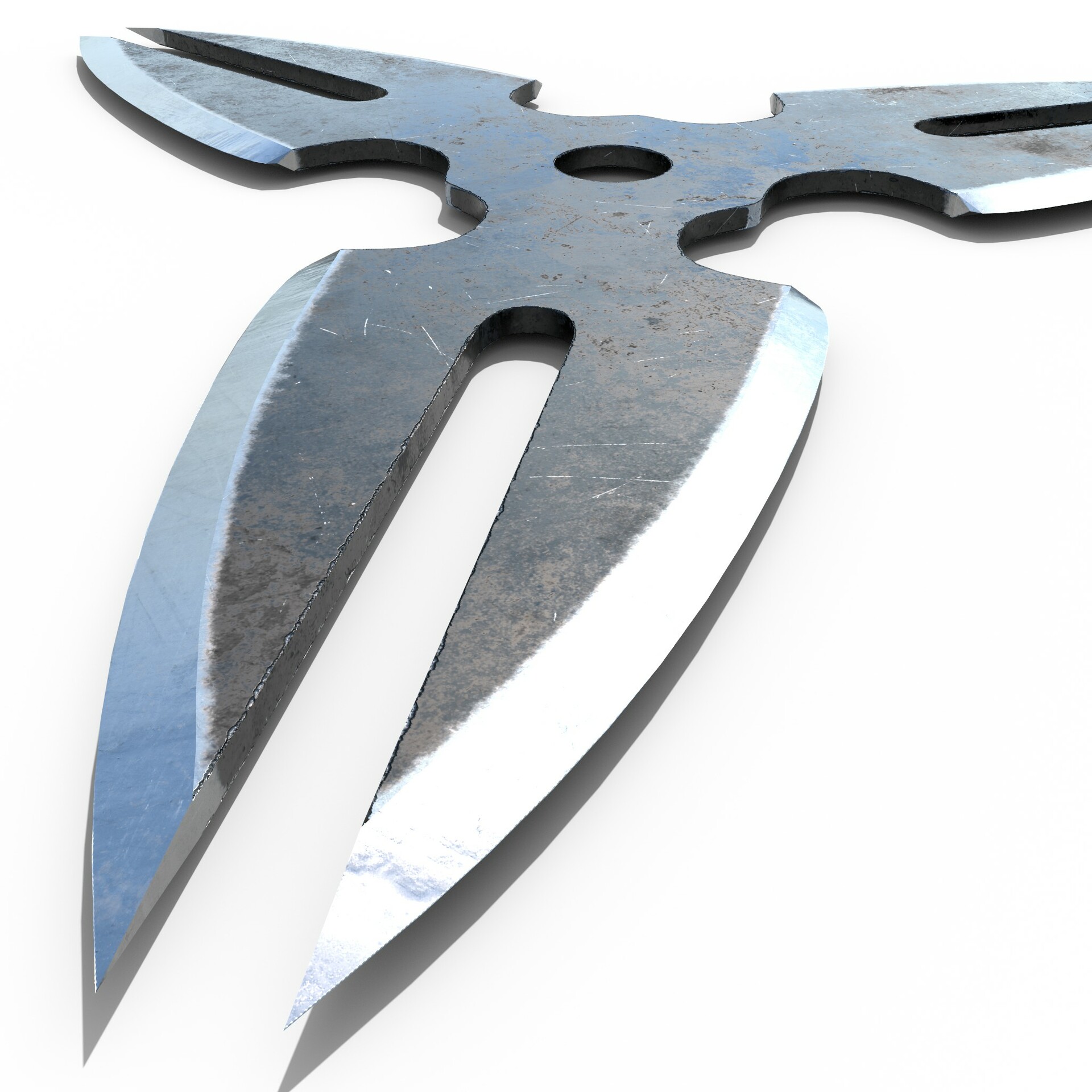 Nikolay Rochev - Shurikens 1 Low Poly