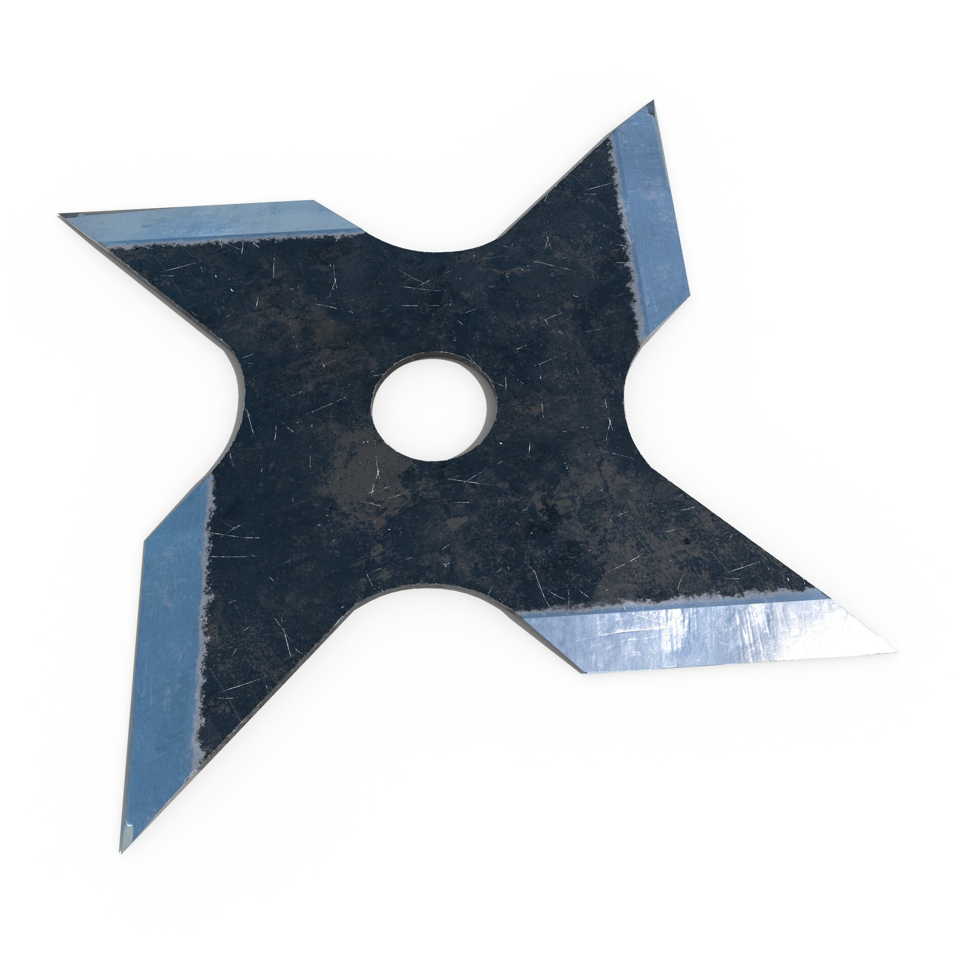 ArtStation - Shurikens 4 Low Poly