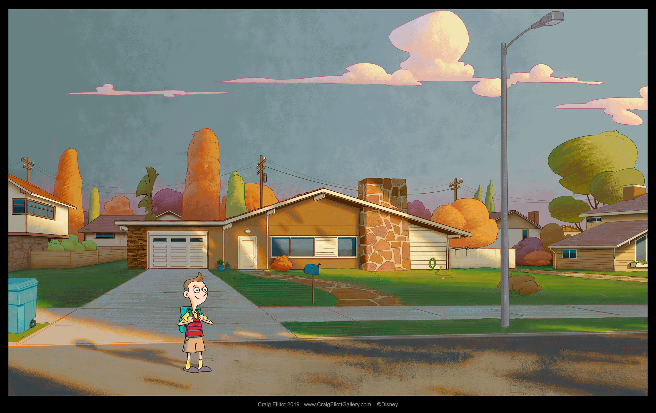 Craig Elliott - Milo Murphy's Law design