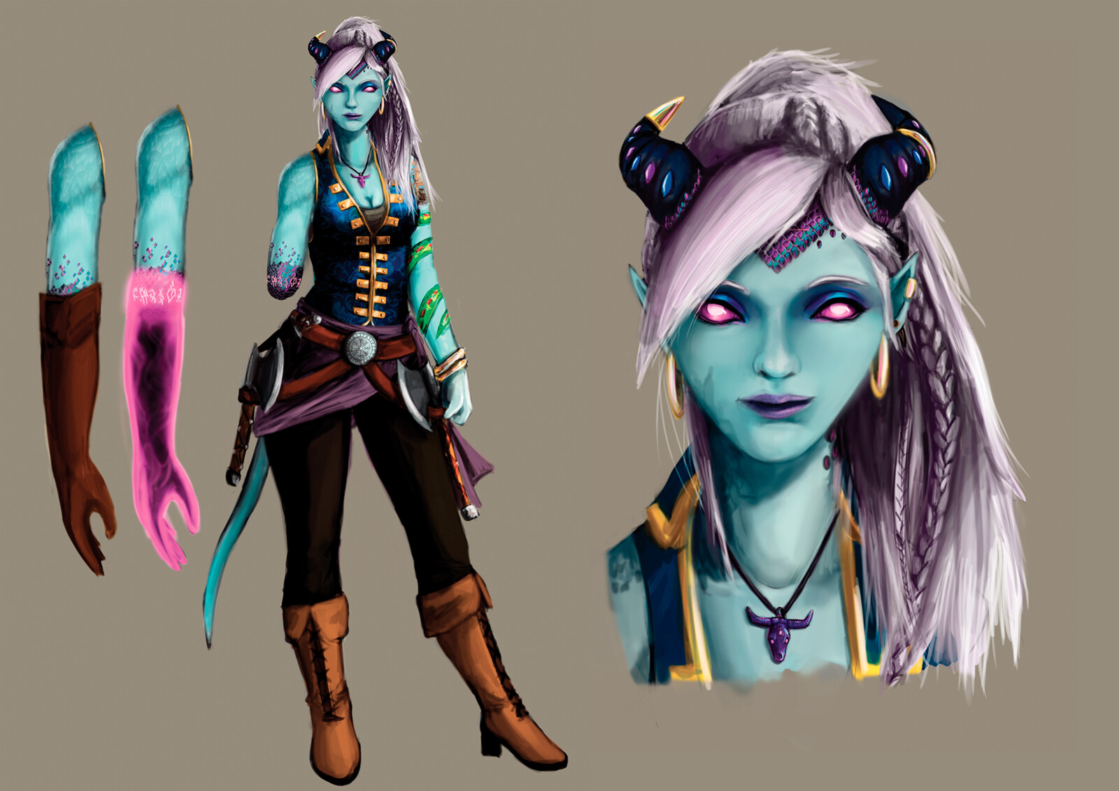 Nicola Semmler - Zehira (DND Character)