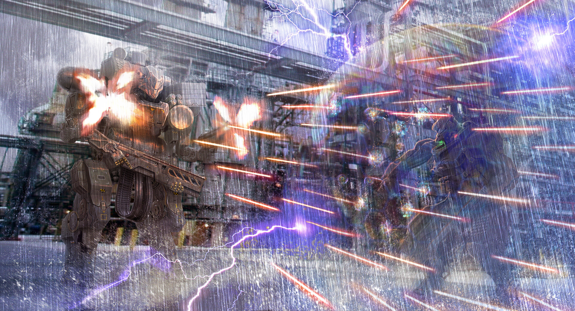 ArtStation - Under Fire