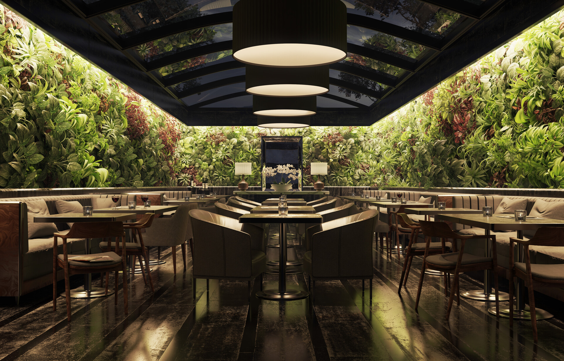 ArtStation - Green Restaurant