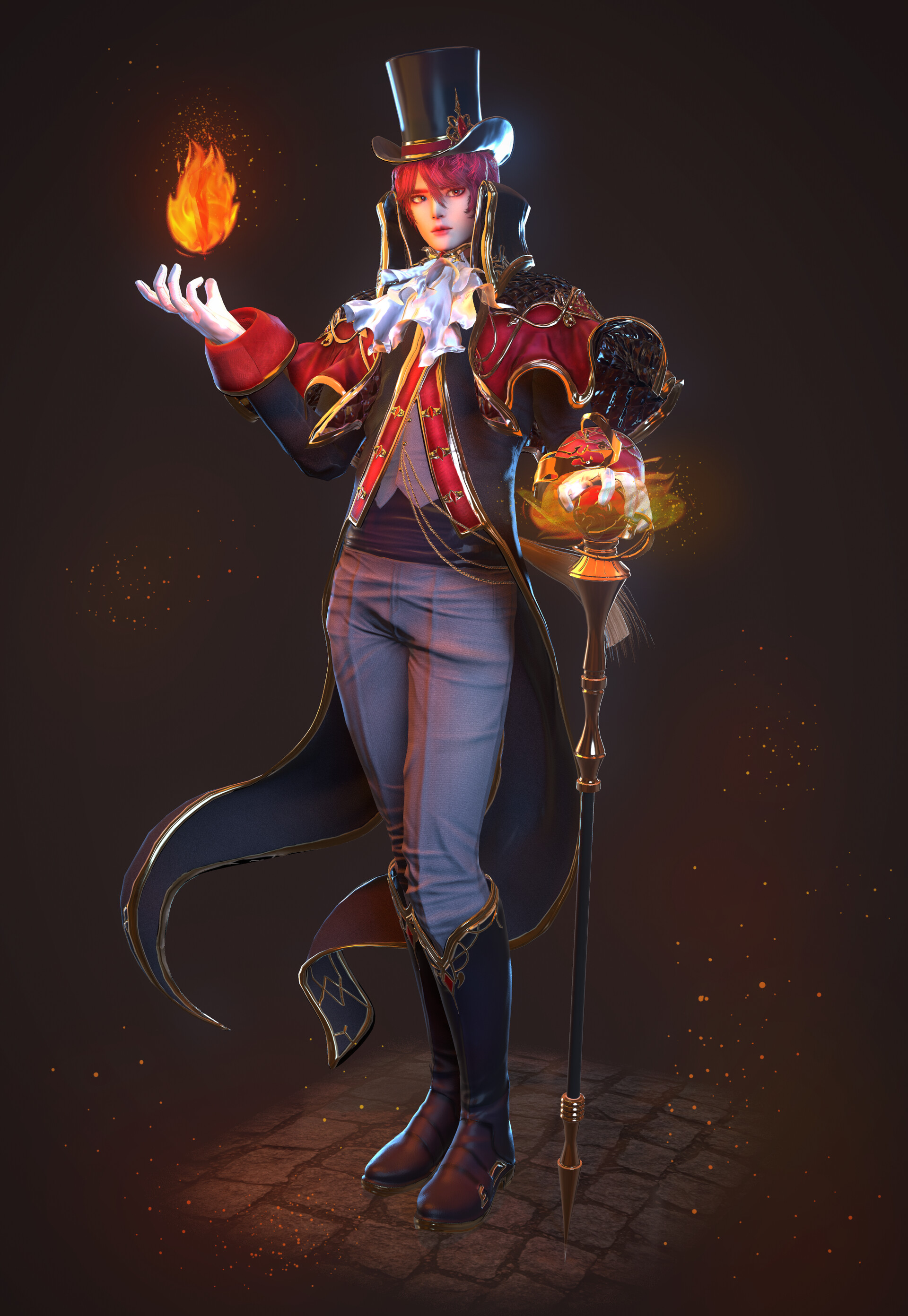 ArtStation - Fire Magician