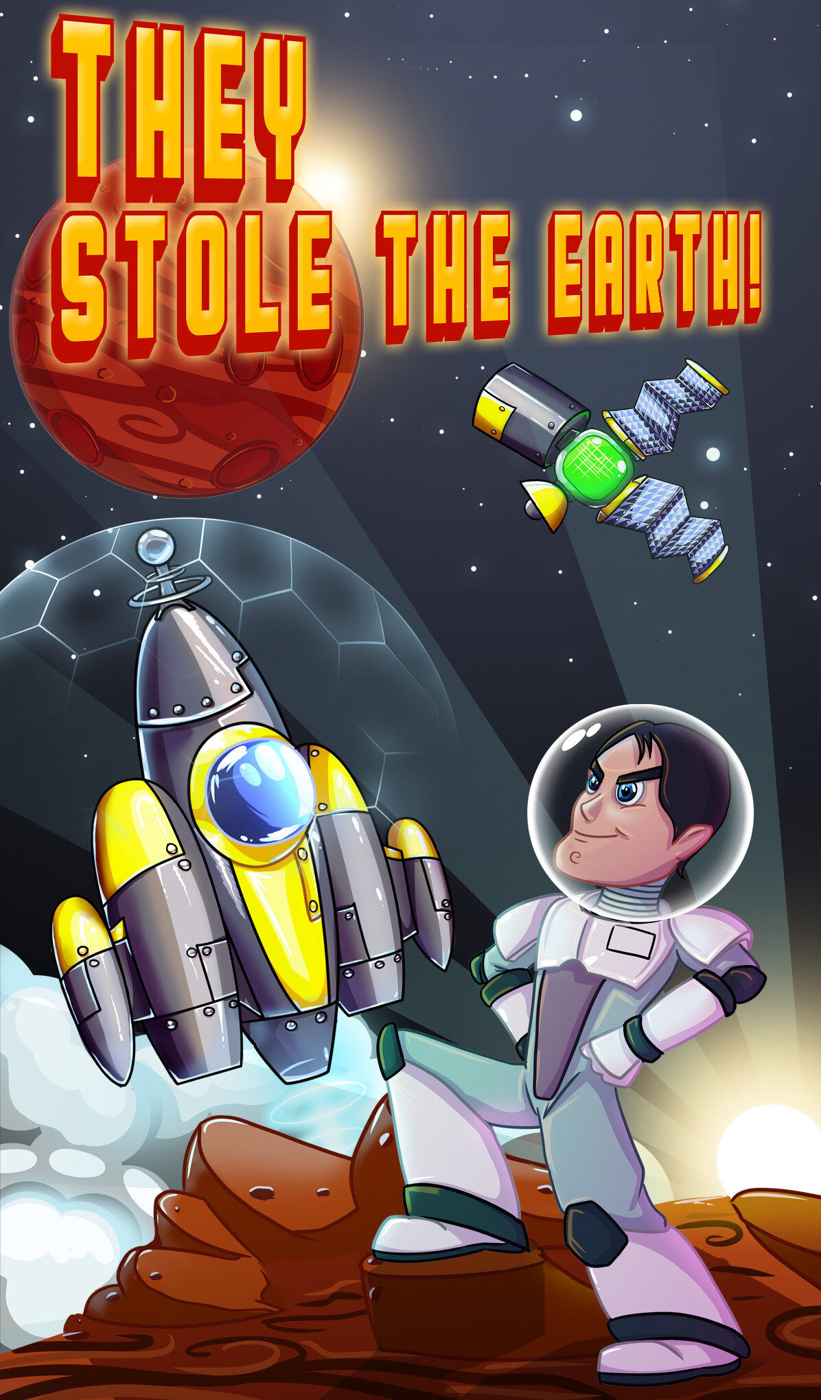 ArtStation - THEY STOLE THE EARTH!