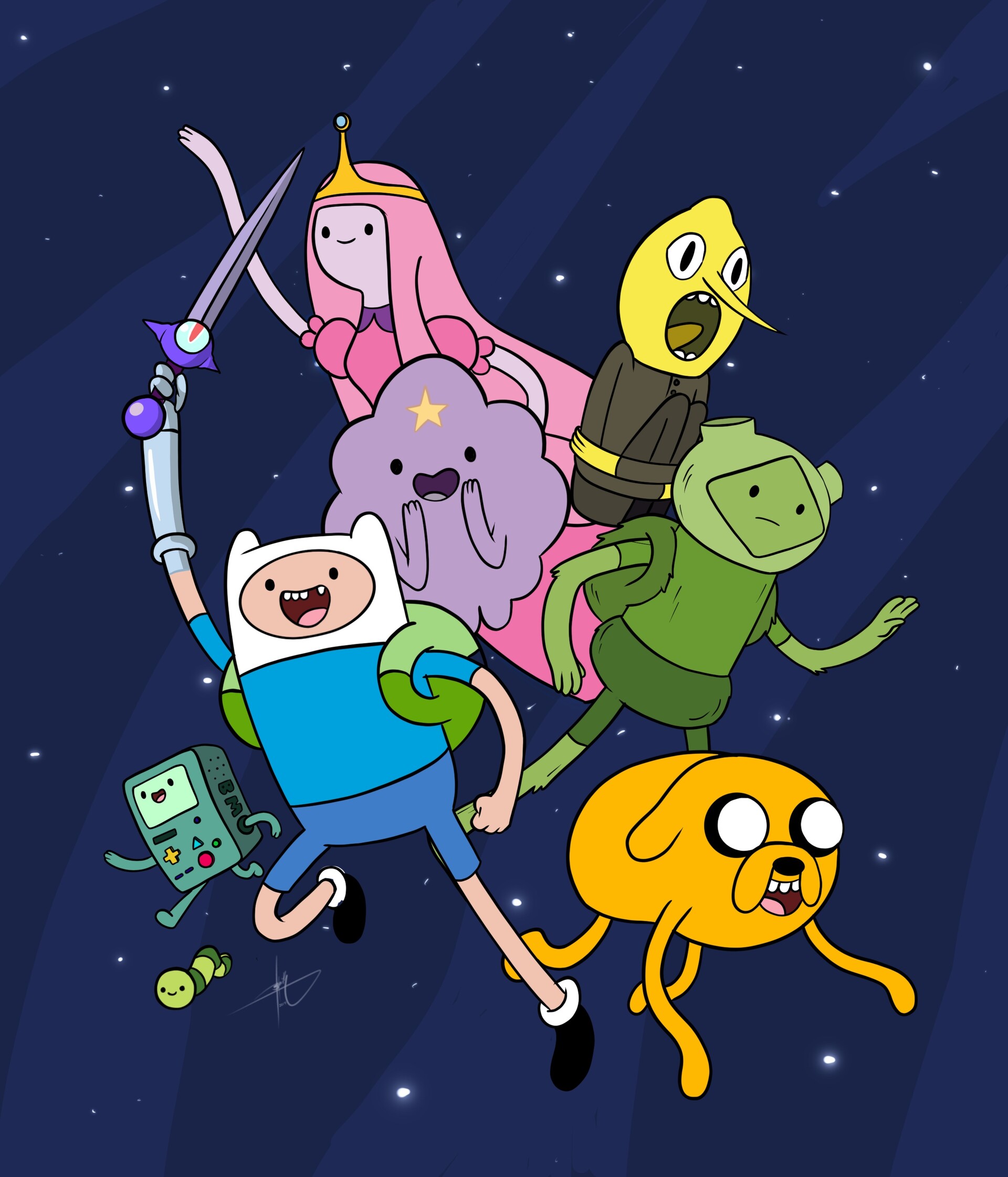 ArtStation - Adventure Time Augmented Reality Art