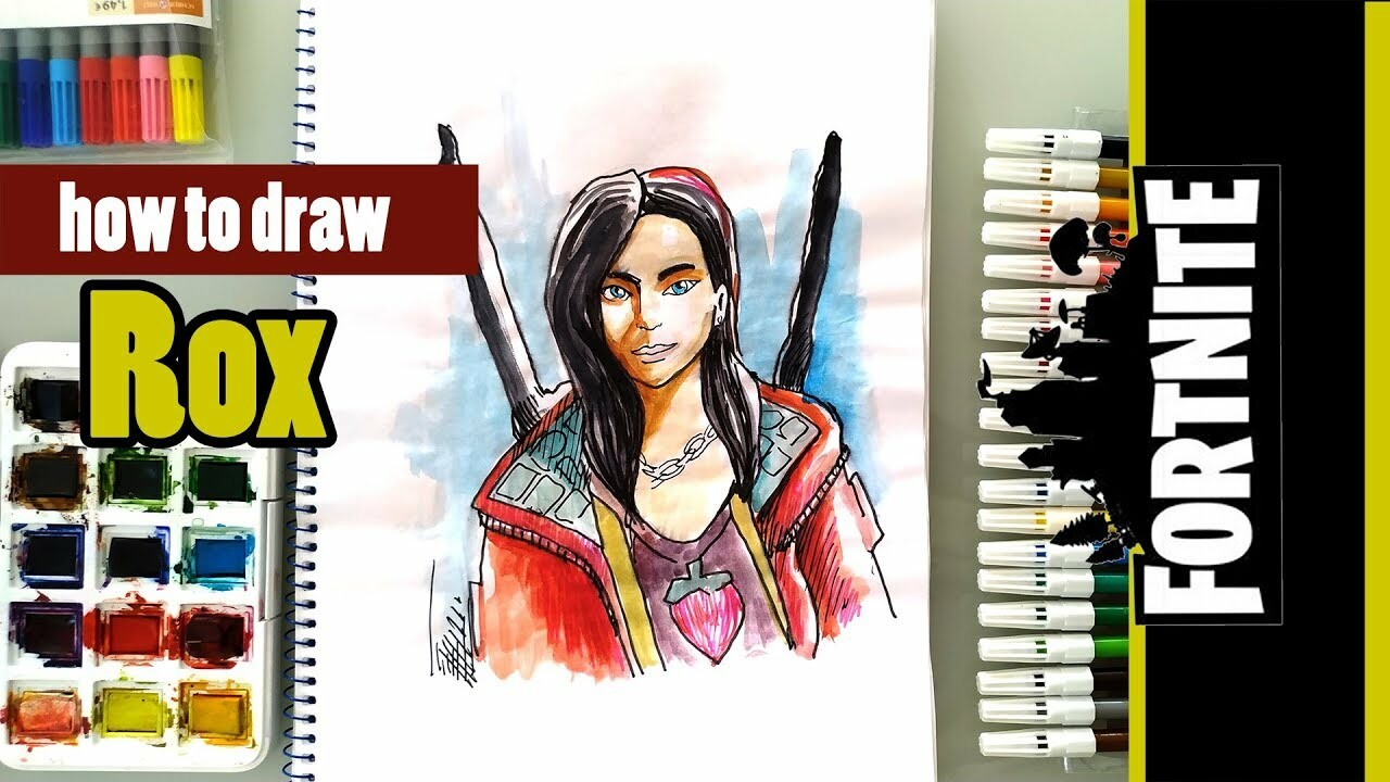 Ucu Ucuna - How to Draw Rox | Fortnite