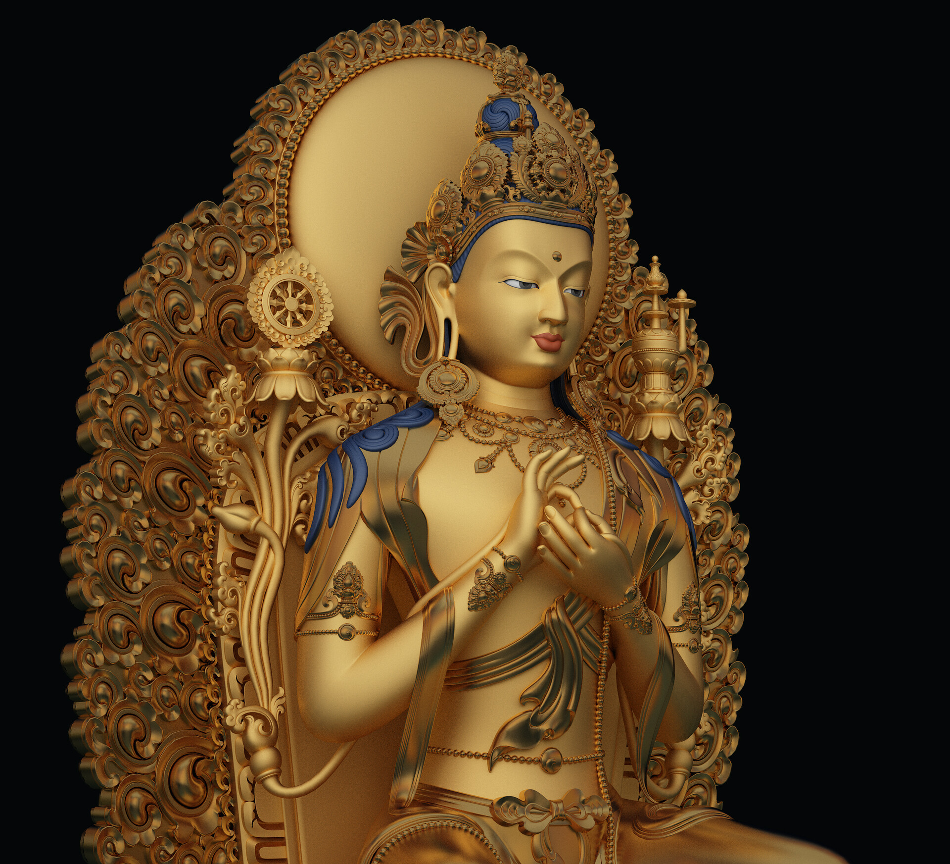 DoBAYAR ..... - buddha god 3d model