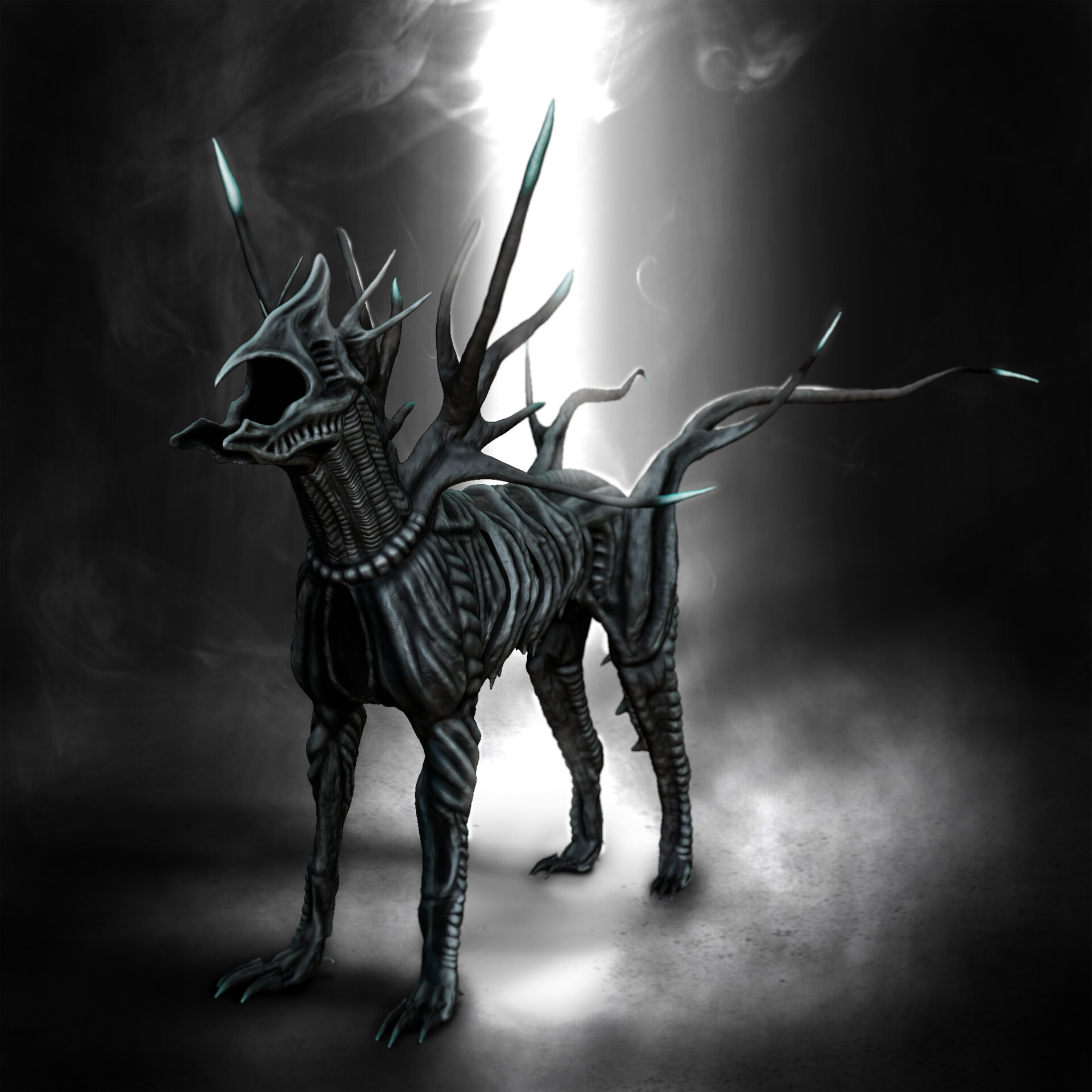 ArtStation - Ammon the abyss runner