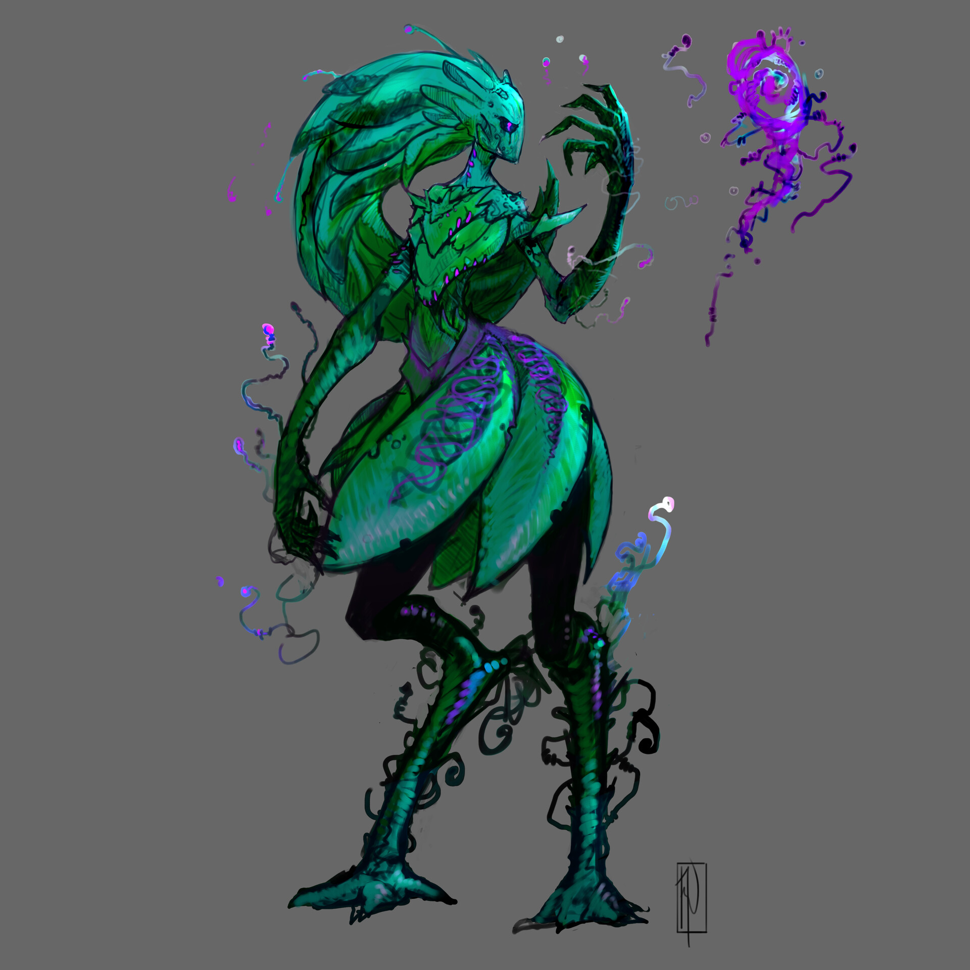 ArtStation - Rowan concept sketch