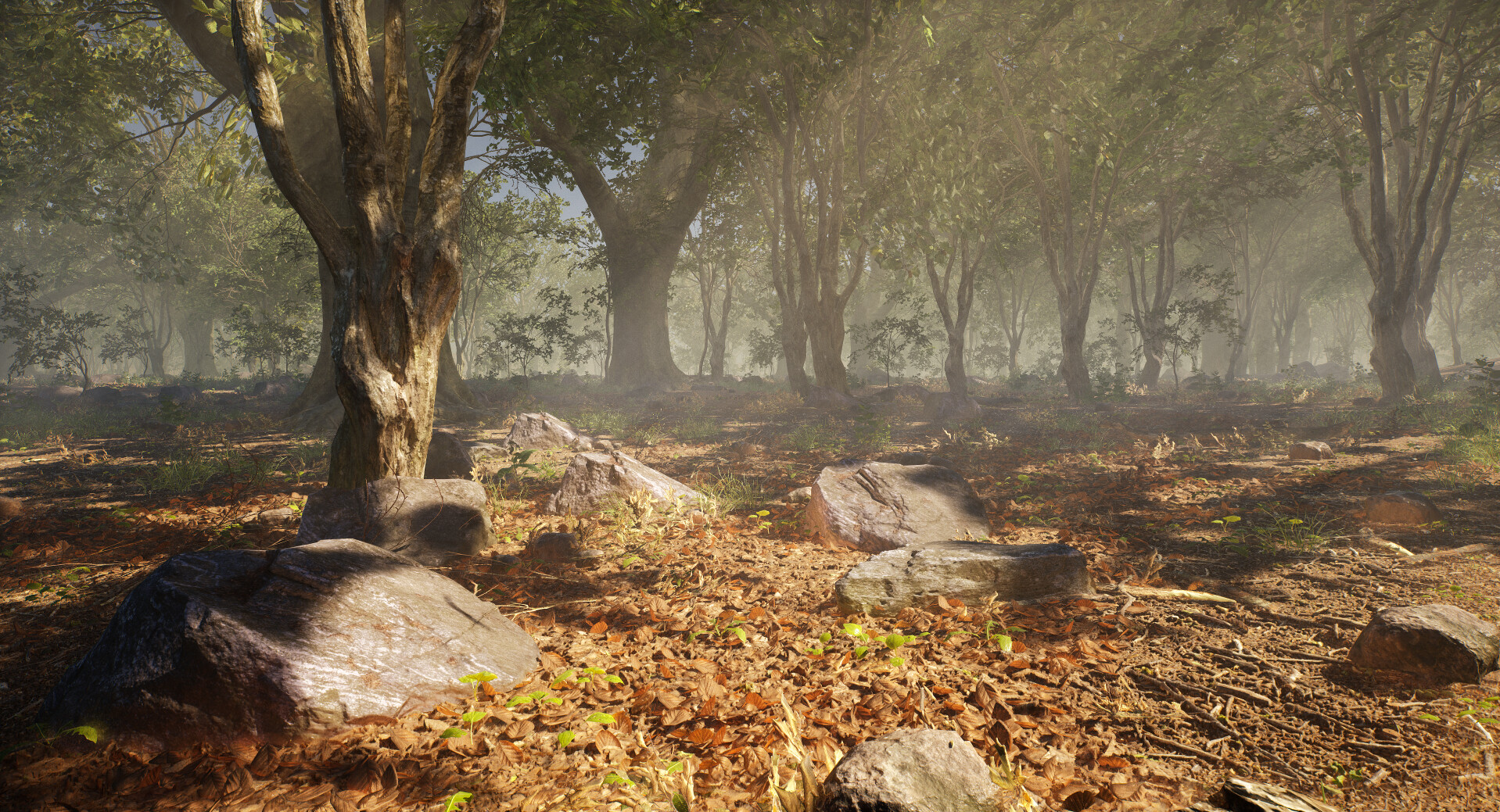Robert Berg - Procedural Forest, UE4