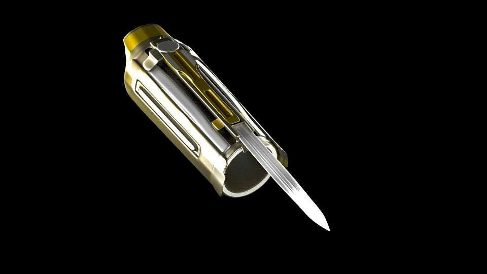 ArtStation - Custom HIDDEN BLADE from Assasins Creed