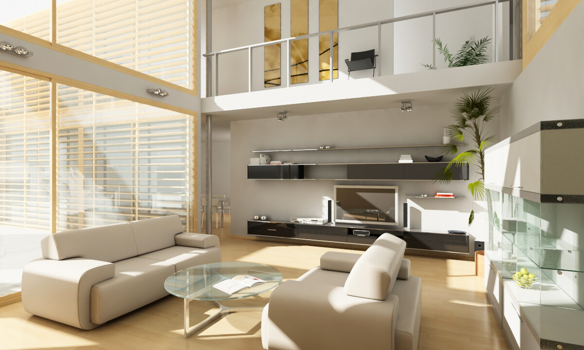 ArtStation - Interior hall Design