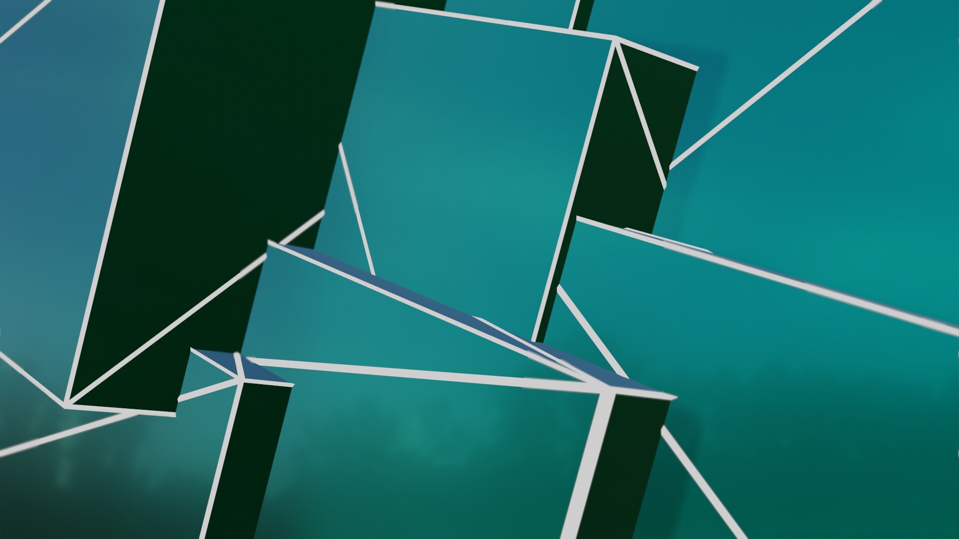 ArtStation - Triangulated cubes