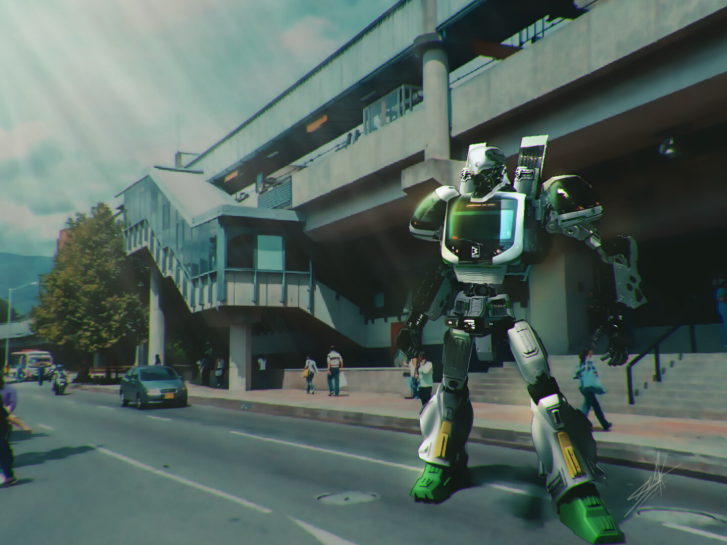 Sebastian Piedrahita - Metrobot of Medellin