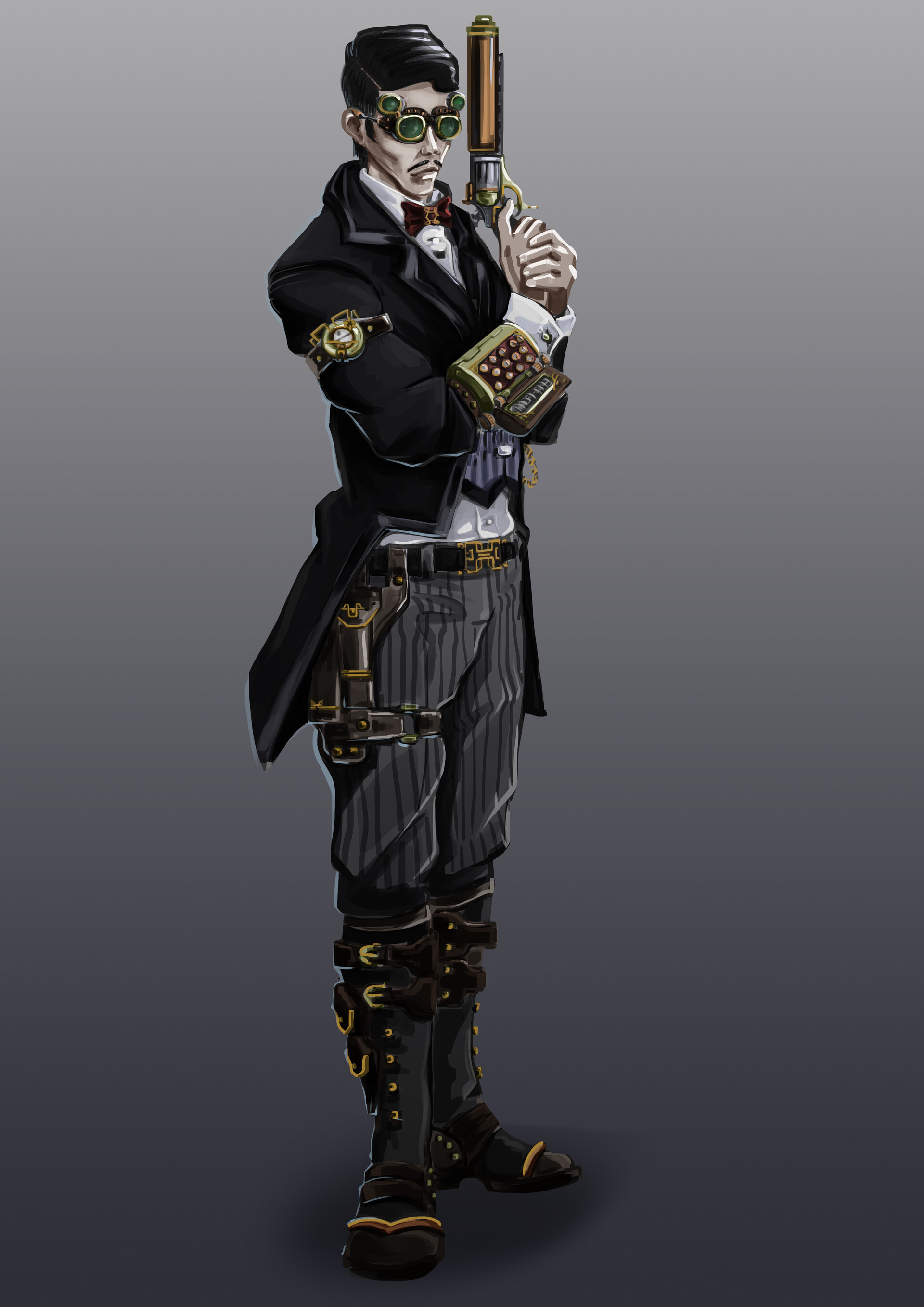 ArtStation - Steampunk Spy