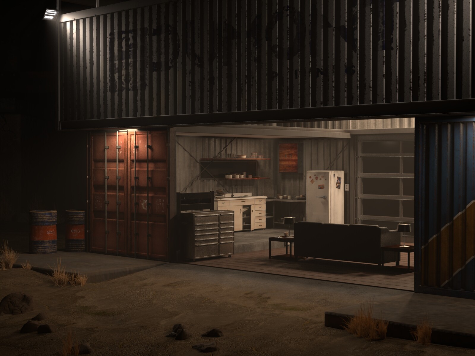 Robbe Desmet - Flynn's house Tron legacy