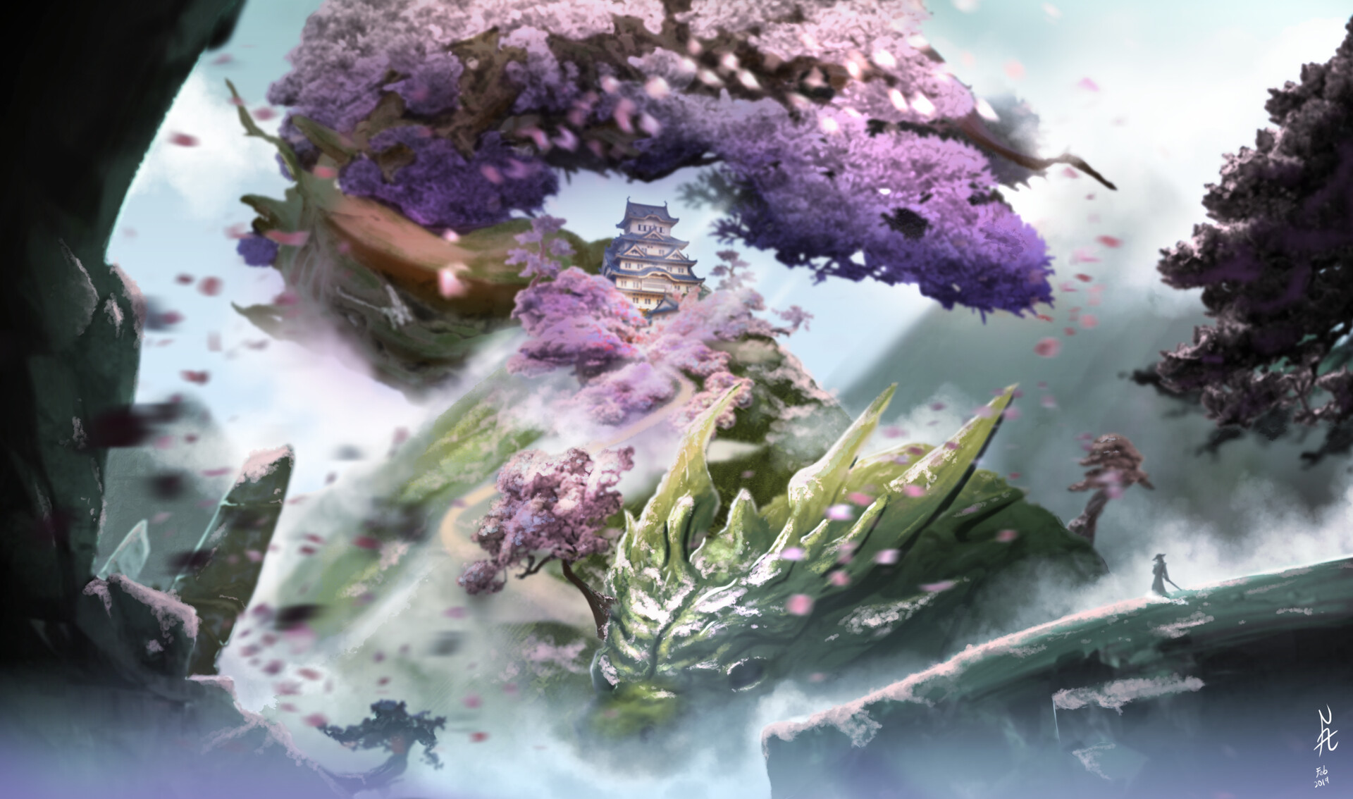 ArtStation - Sakura Hideaway