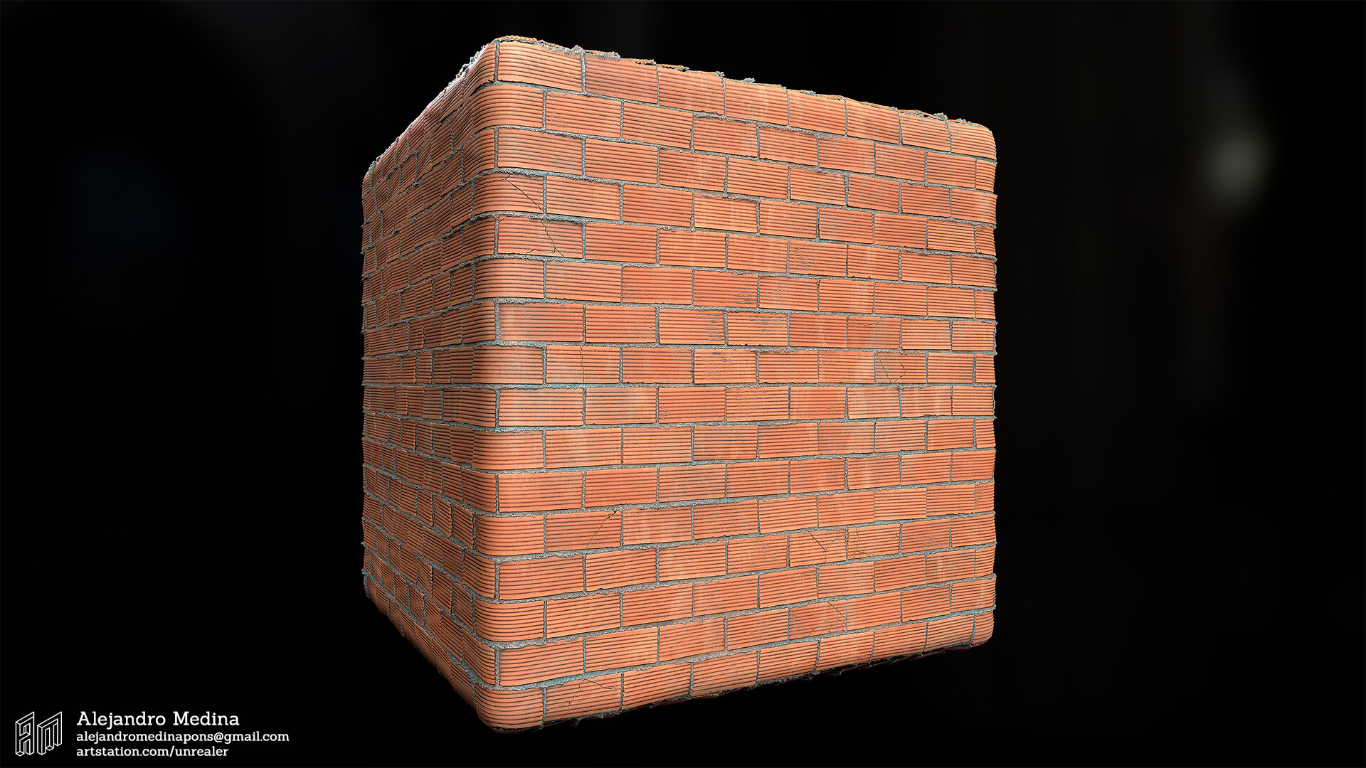 Alex Medina - Brick Wall Material