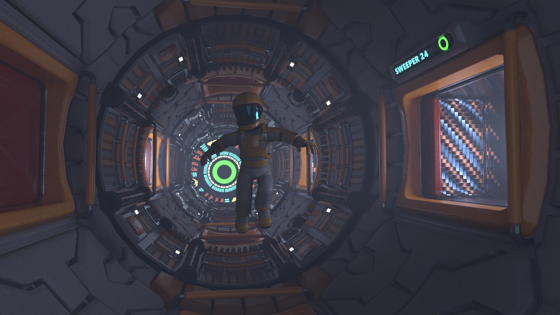 ArtStation - sci-fi set interiors, Blaine Fox