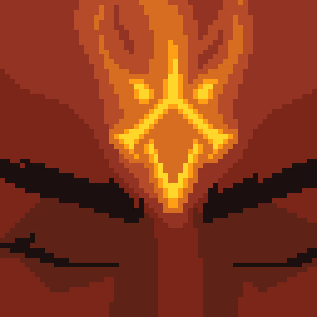 ArtStation - Burning Avatar Sirius Icon (Battlerite)