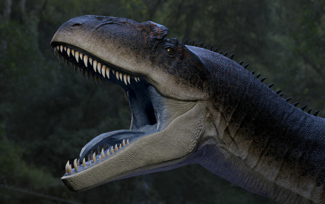 ArtStation - Allosaurus
