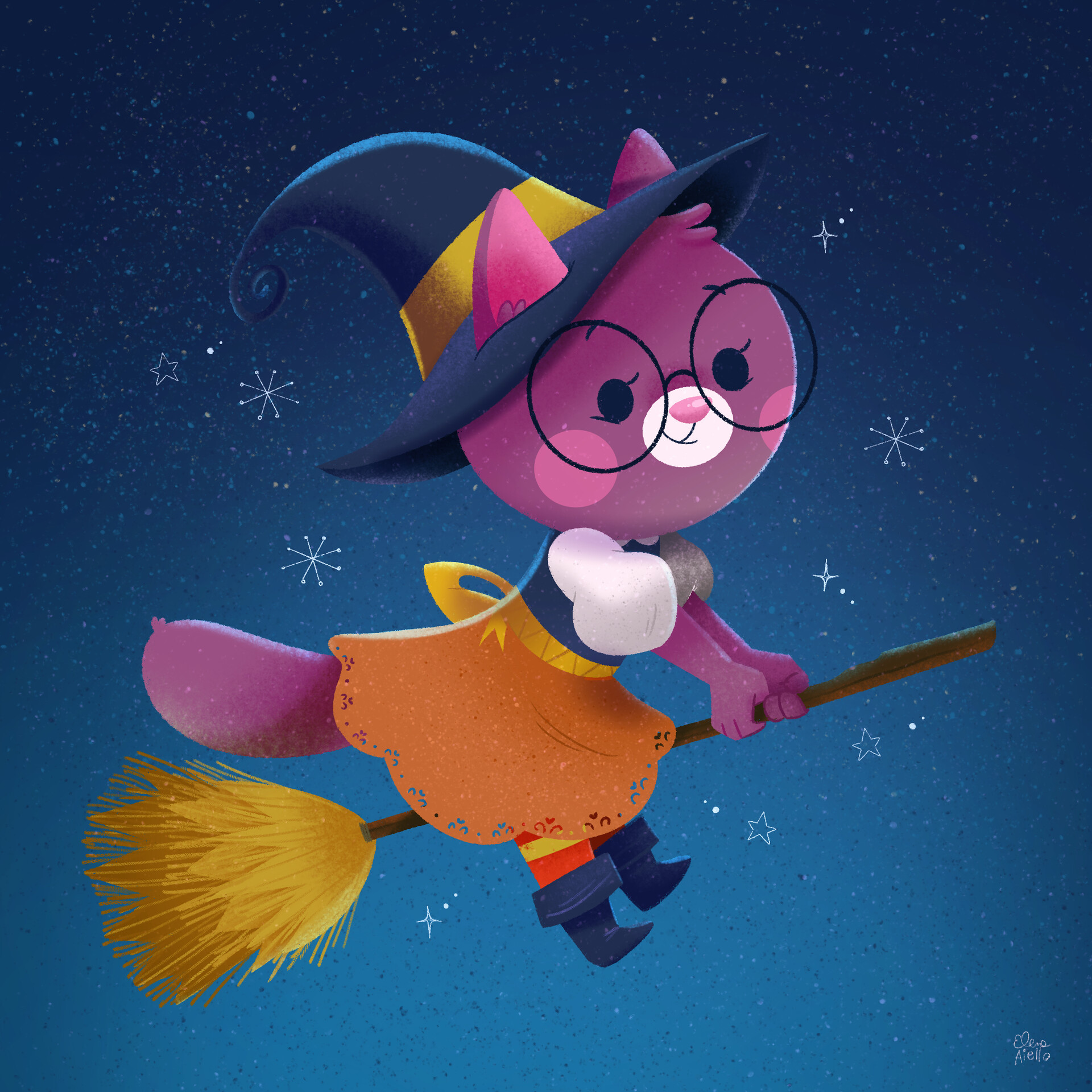 ArtStation - The cat witch