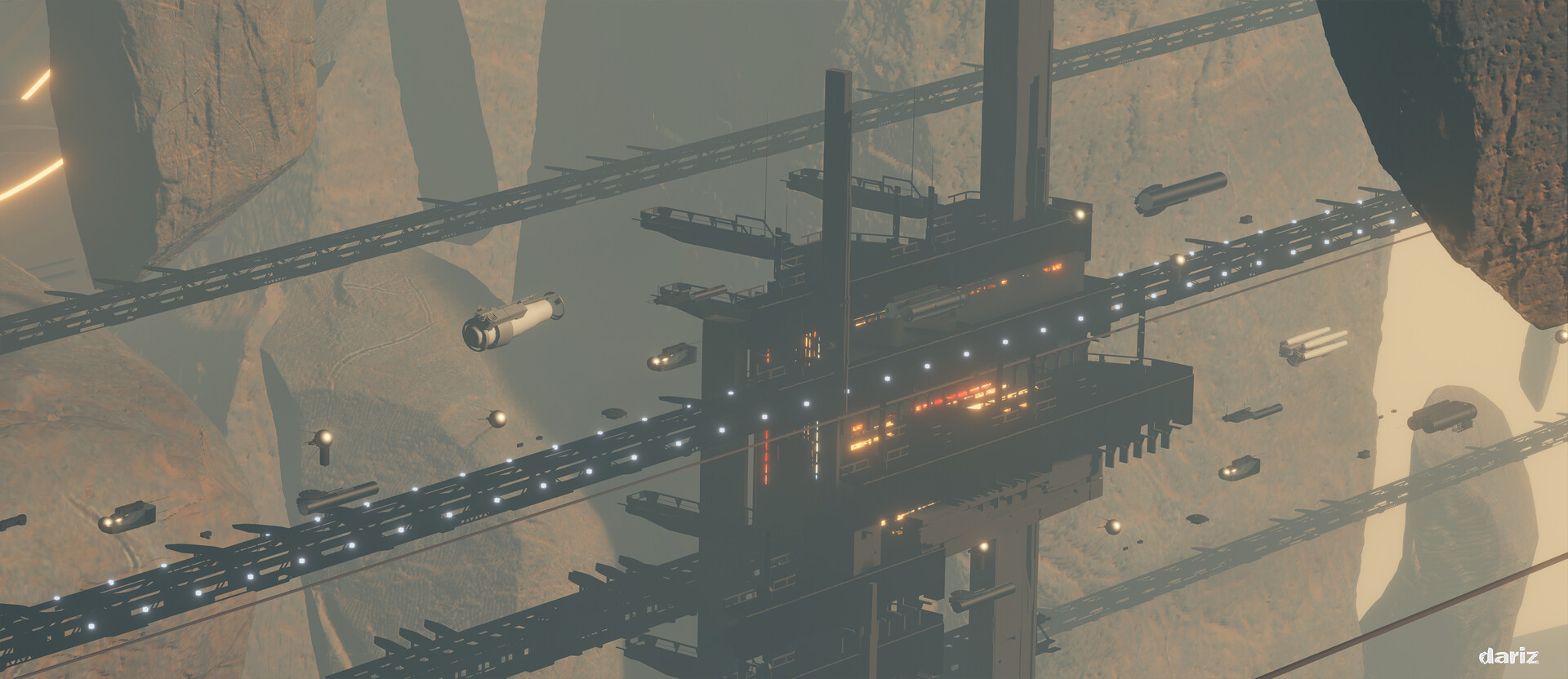 Daniel Rizea - Asteroid Mining Field