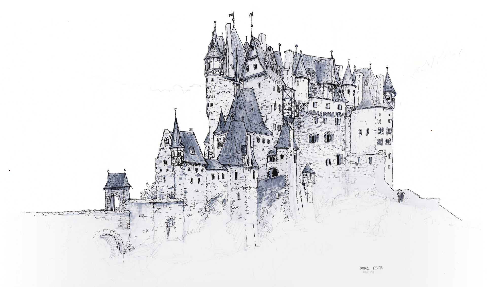 ArtStation - Burg Eltz