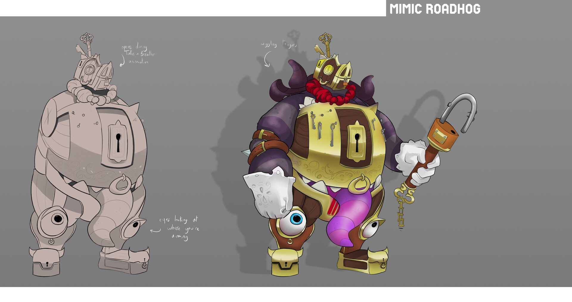 Alexis Moreau - Fan skin - Mimic Roadhog
